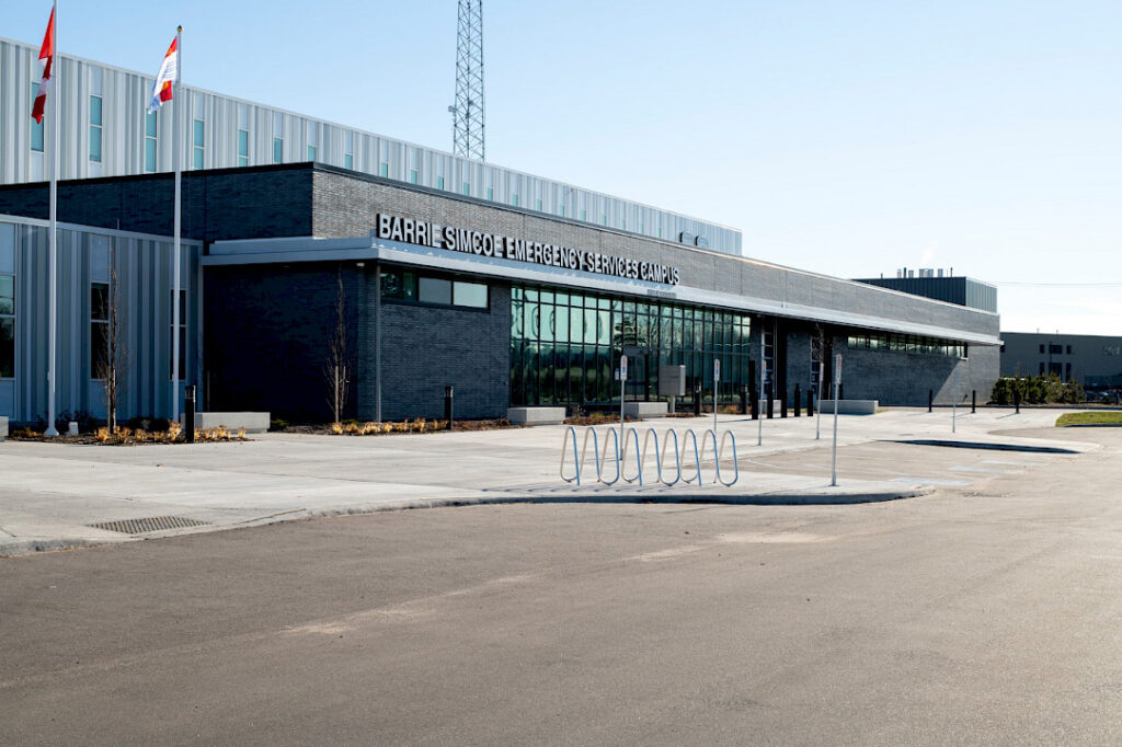 Barrie-Simcoe Emergency Services Campus - Chandos Construction